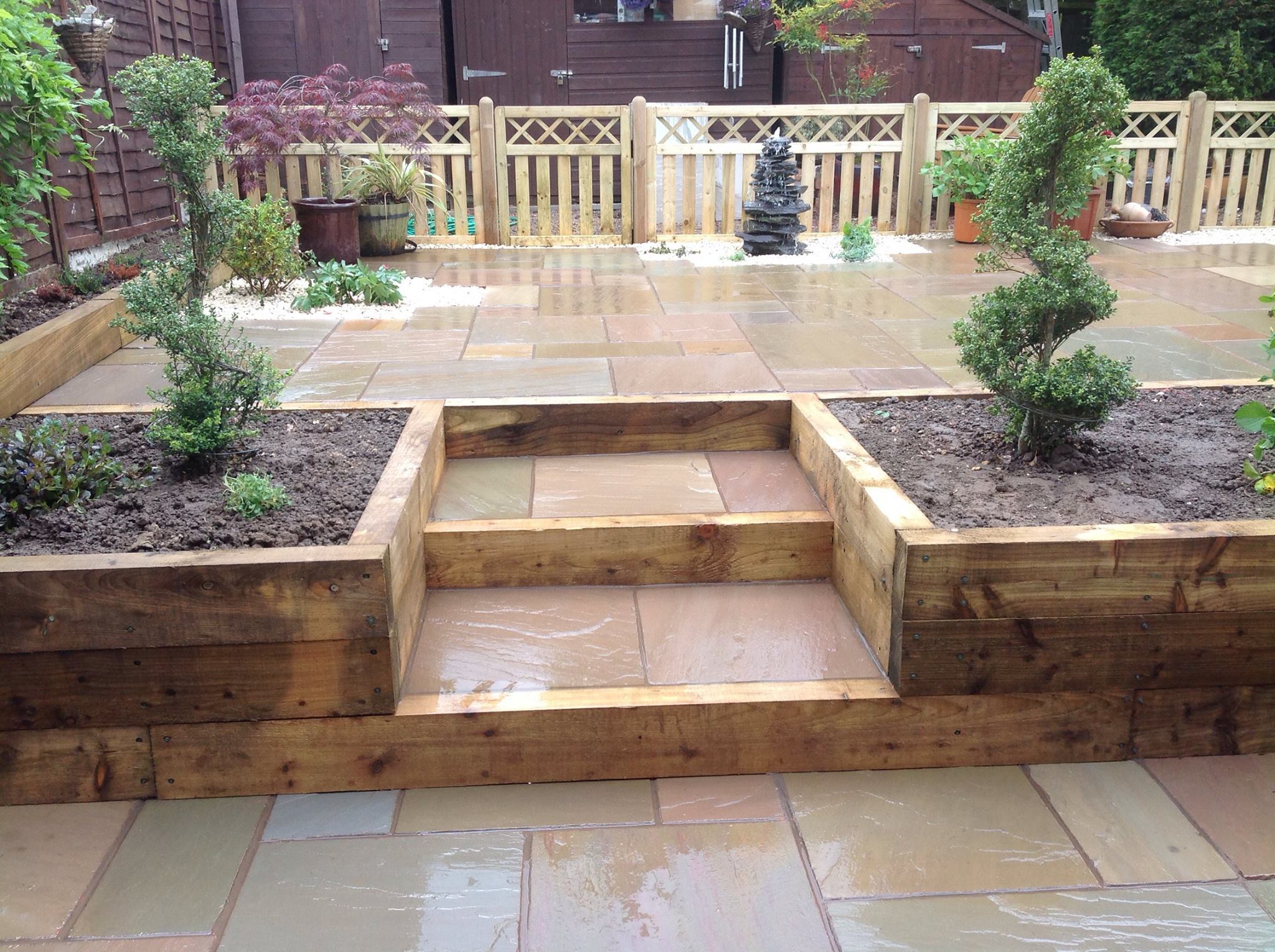 Portfolio - Back Gardens - Green Room Landscapes